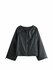Куртка THUG CLUB Logo-detail zip-up jacket, размер 52, black/black