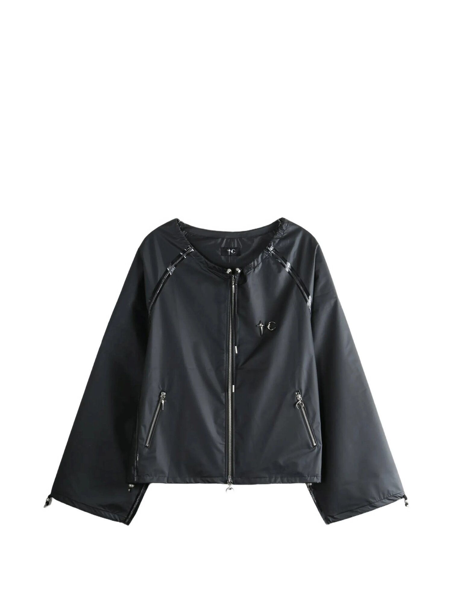 Куртка Logo-detail zip-up jacket