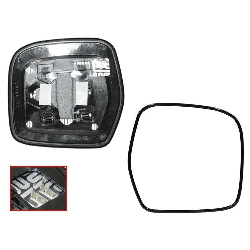 Полотно зеркала SAT ST-121-0122 Toyota Land Cruiser J100 98-07 Правое Обогрев