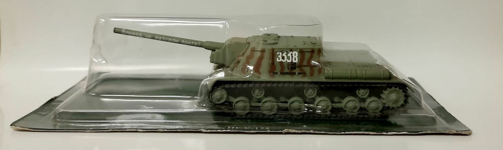 "Русские танки", модель ИСУ-122 (в коробке-блистере)