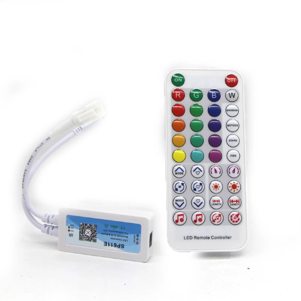 RGB-контроллер Viktorovna Bluetooth/WIFI для светодиодной ленты Белый, SP611E