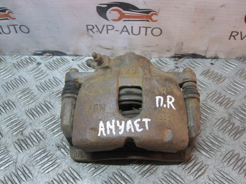 Суппорт тормозной передний правый Chery Amulet A15
