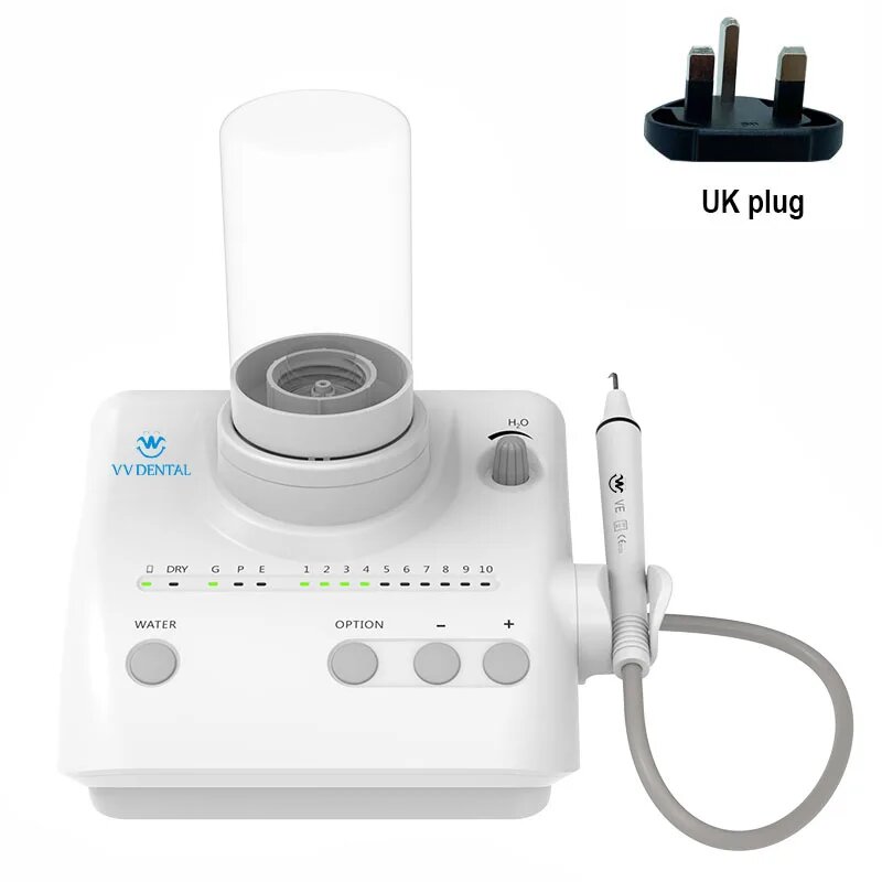 Ультразвуковой скалер VVDental VET-W3, UK Plug