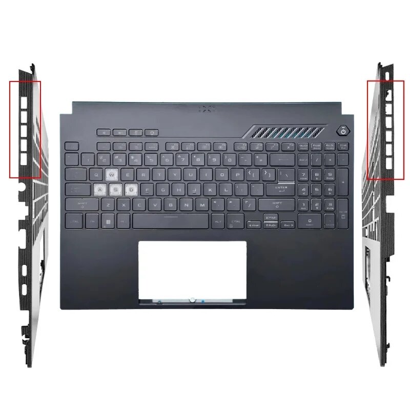 Корпус для Asus TUF Dash FX517, Цвет: C, клавиатура с подсветкой