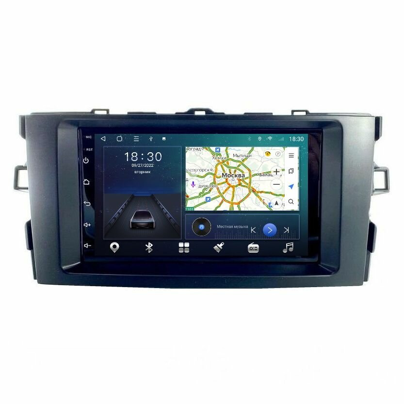 Магнитола CRS-300 Тойота Аурис Toyota Auris 2006-2012 - Android 13 - Процессор 8 ядер - Carplay - DSP 36 полос - 4G(Sim)