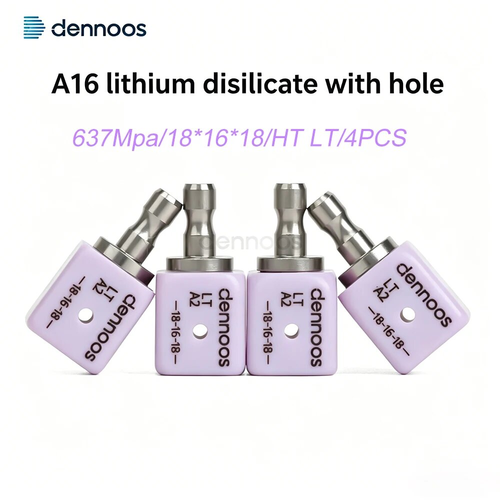 Стоматологические блоки Lodden A16 из дисиликата лития LT-A2-4PCS