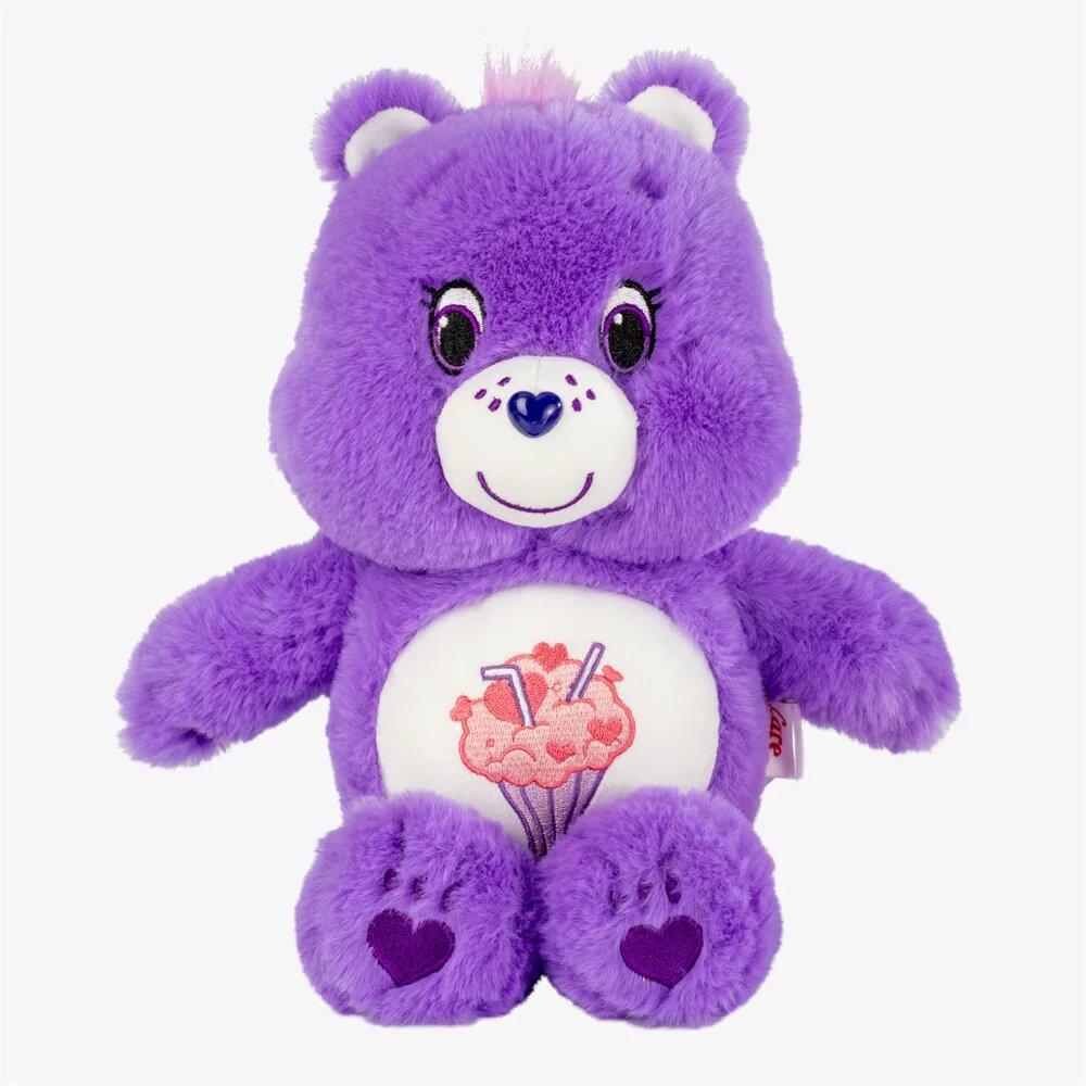 Care Bears Мифи мягкая плюшевая игрушка 33 см Purple Sharing Bear