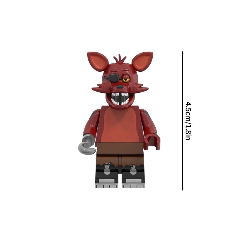 Фигурка Mangle (Foxy) S1, пластик, 4.5cm