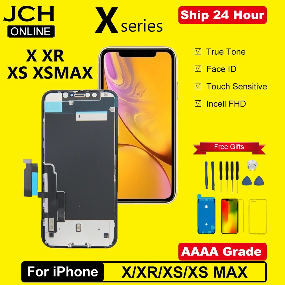 Дисплейный модуль для iPhone X XR XS XS Max: сенсорный экран, дигитайзер, 3D Touch, XS incell