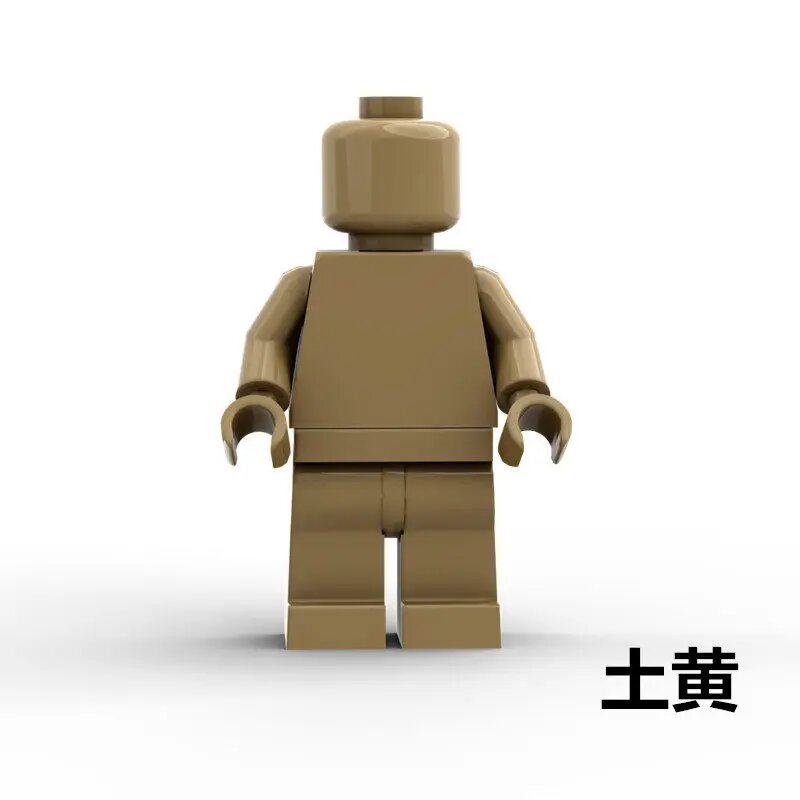Серый LEGO Minifigure без рисунка — фото 1