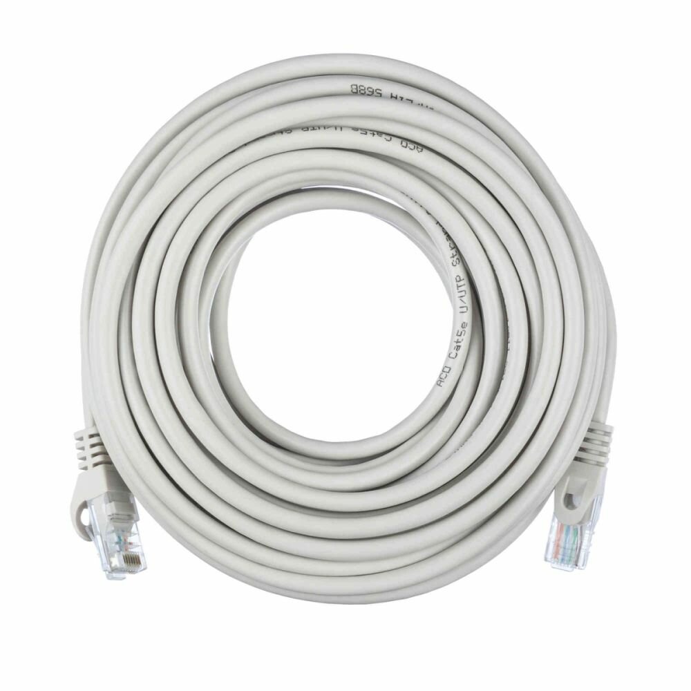Патч-корд ACD-LPU5E-10M Cat5e UTP 24AWG 4Pair, 7/0.18мм CCA Серый, 10м