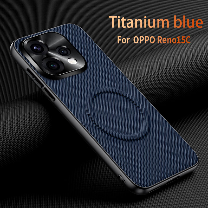 Чехол Для OPPO Reno15 5G / Оппо Рено 15C, soft touch, чехол-кардиомонитор, искусственная кожа, поликарбонат (PC), защита камеры, ударопрочный, усиленные углы, OPPO, OPPO Reno15 5G, OPPO Reno15 C, blue,