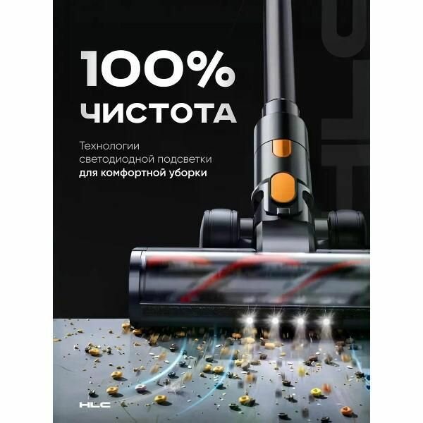 Пылесос вертикальный HLC DC2402-PRO — фото 1