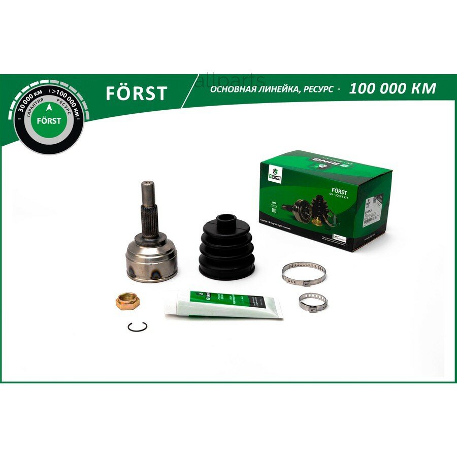 BRING BLC305N Шрус LADA X-Ray (15-) (наруж.) [со стопорным кольцом 23/22] (BLC305N) B-RING FORST