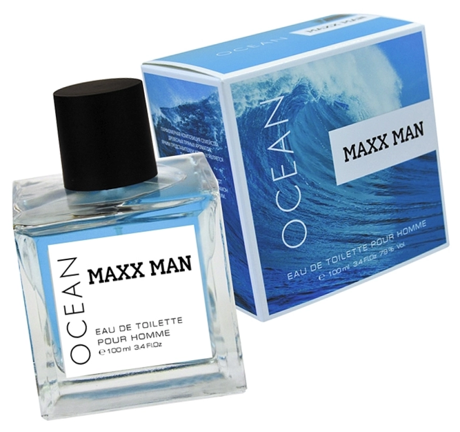 Туалетная вода мужская 100 мл / Delta Parfum Maxx Man Ocean / Оушен