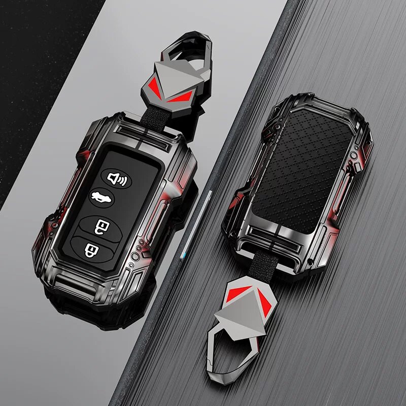 Кейс для брелока Toyota с дизайном Черный рыцарь, одиночная оболочка с креплением маленького демона, совместимость с
