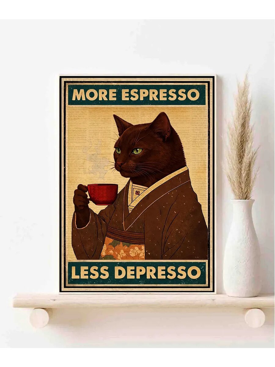 Гавана браун, More Espresso, Плакат 30x42см