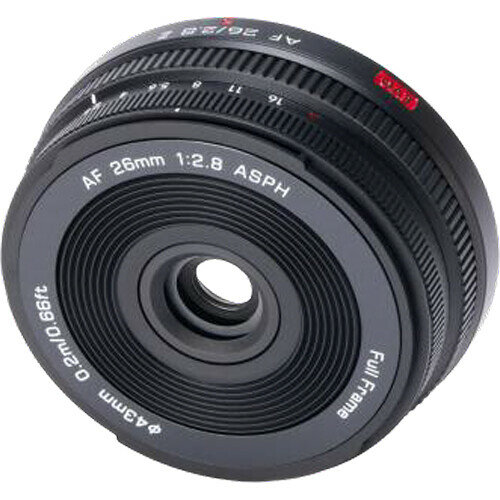 Объектив Viltrox AF 26 мм f/2.8 EVO Sony E