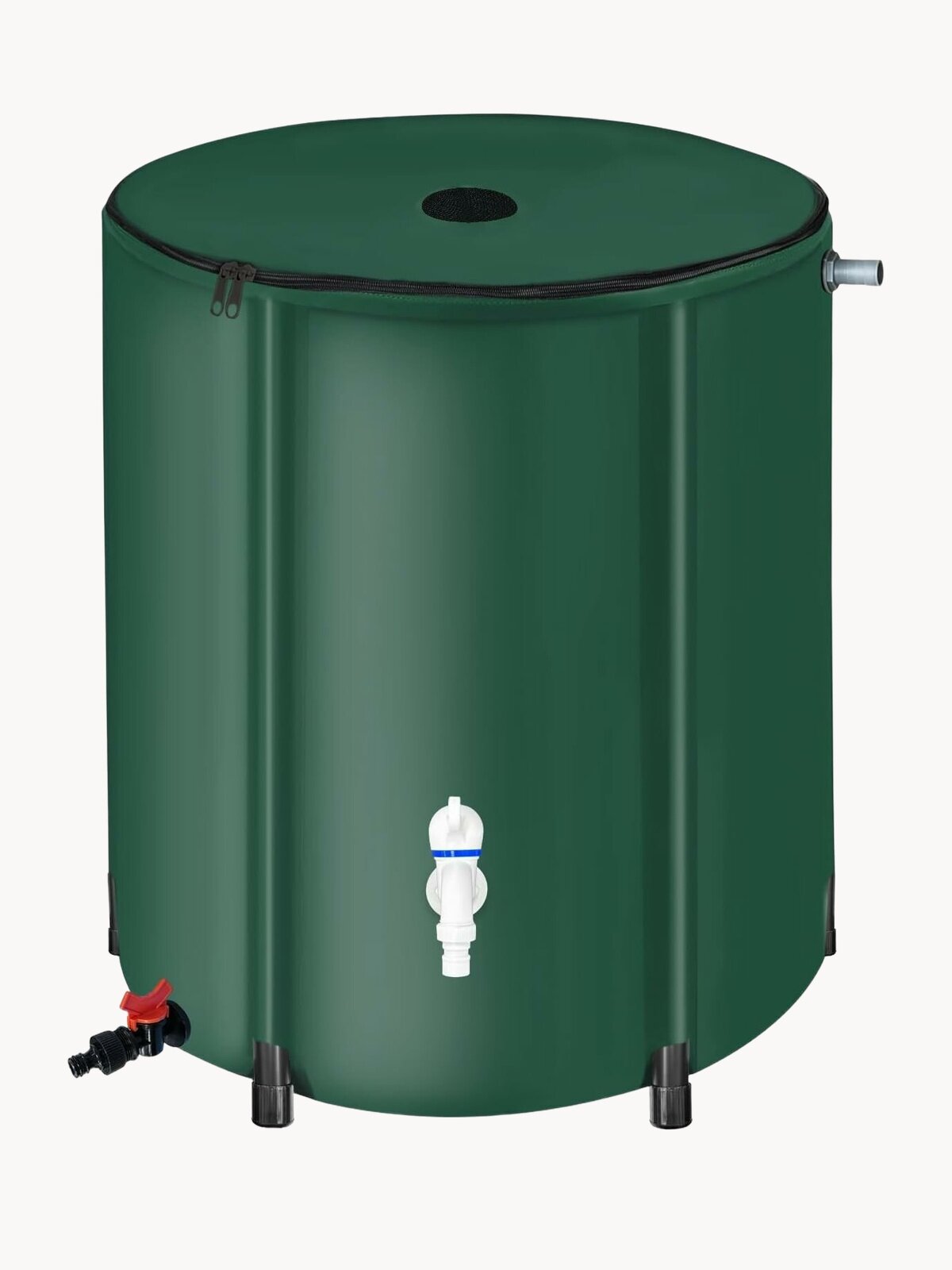 Бочка садовая складная, с кранами, ПВХ, для воды и полива, 100 л