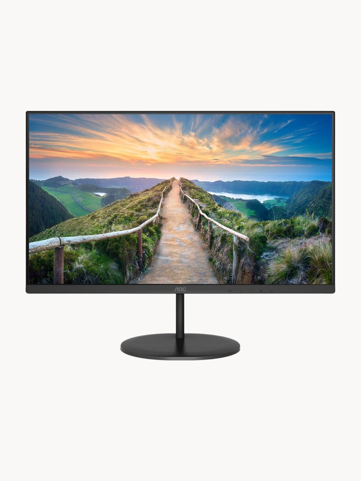 23,8" Монитор AOC Q24V4EA, IPS, 2560x1440, Black