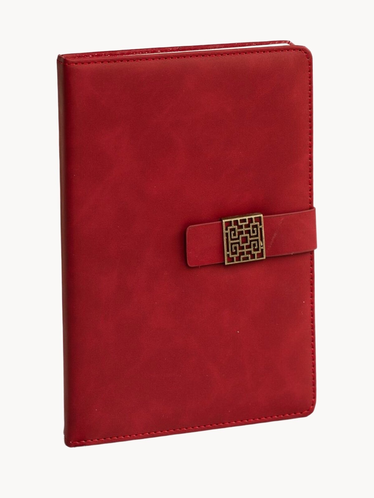 Ежедневник органайзер недатированный А5, экокожа, в клетку, бизнес-блокнот, записная книжка на магнитной застежке 100 л.