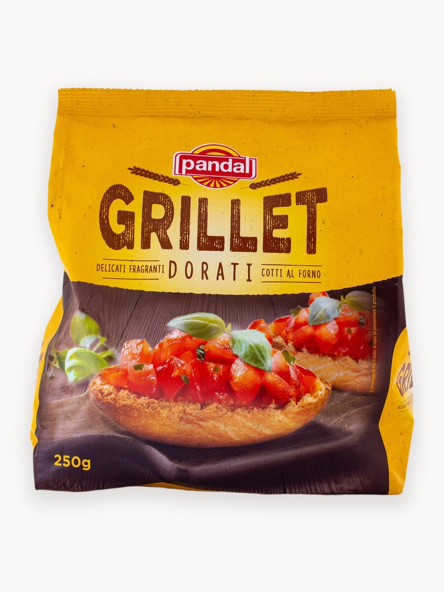 Кростини (крутоны, сухарики) классические PANDAL, AMICA, 0,25 кг