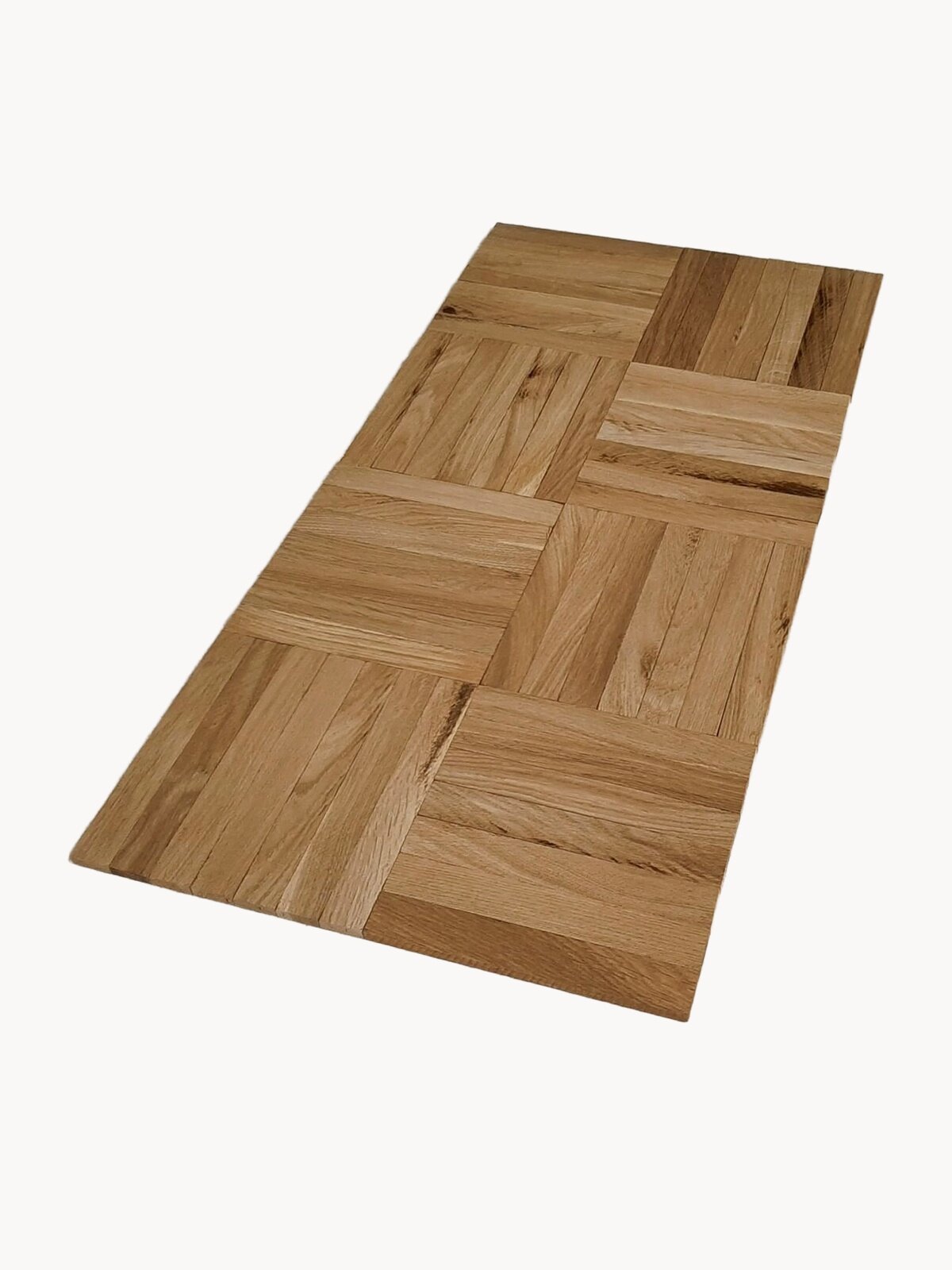 Мозаичный паркет Павловский Паркет дуб квадрат 640 х 320 х 8 мм, 1,025 кв. м.