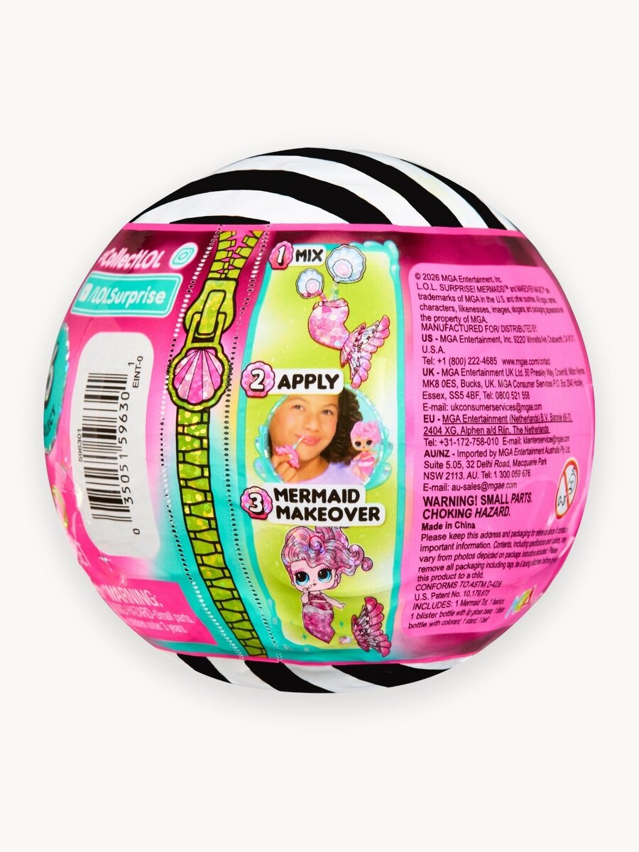 ЛОЛ сюрпрайз Кукла в шаре Русалки с аксессуарами L.O.L. SURPRISE!