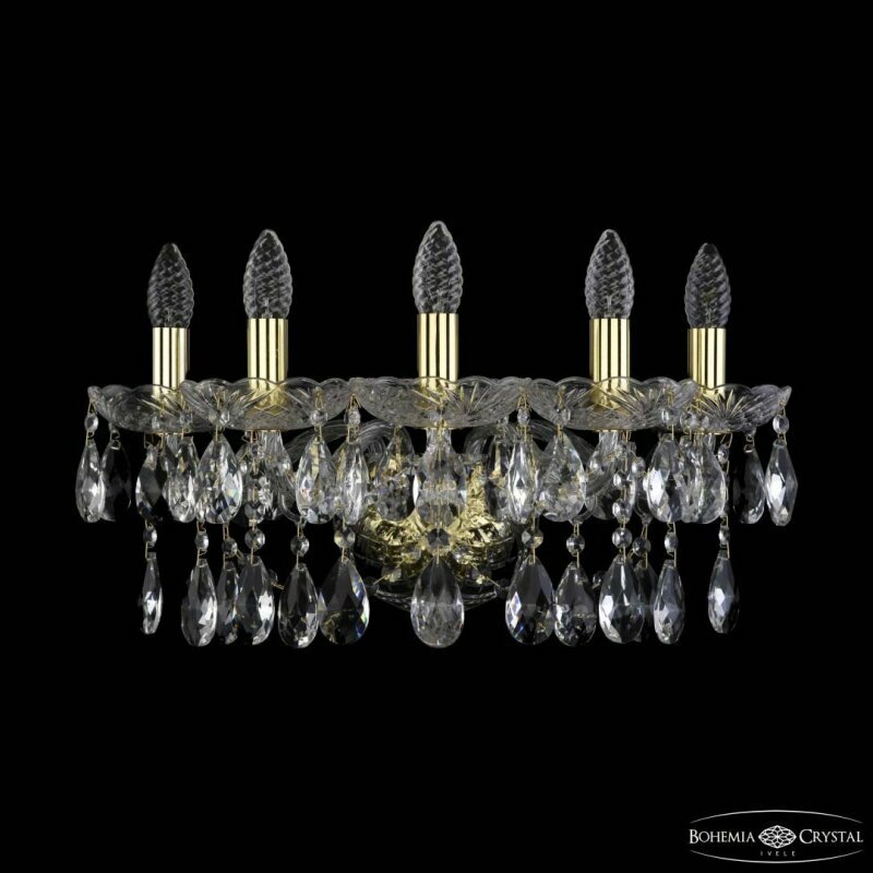Бра Bohemia Ivele Crystal 1413 1413B/5/165/XL G
