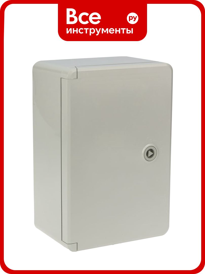 Щит с монтажной панелью REXANT пластиковый ЩМПп 300x200x130 мм ABS УХЛ1 IP65 11-0400