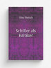 Schiller als Kritiker
