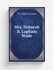 Mrs. Deborah B. Lapham Wade | M. l'abb. Trochon | Репринт