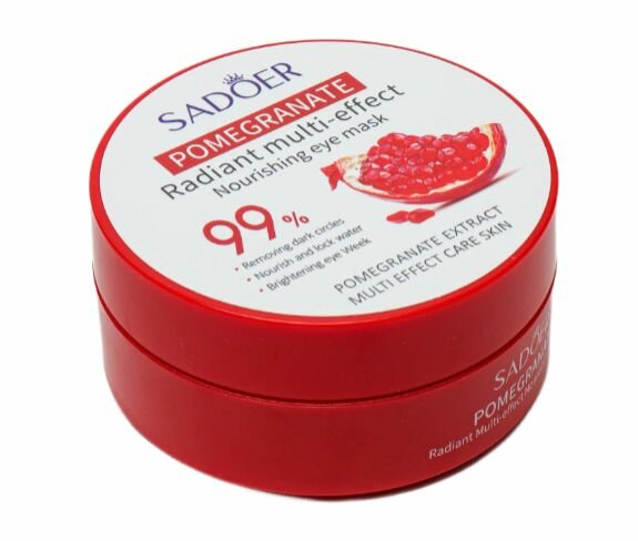 SADOER Патчи для глаз, с экстрактом Граната, 60 шт/уп