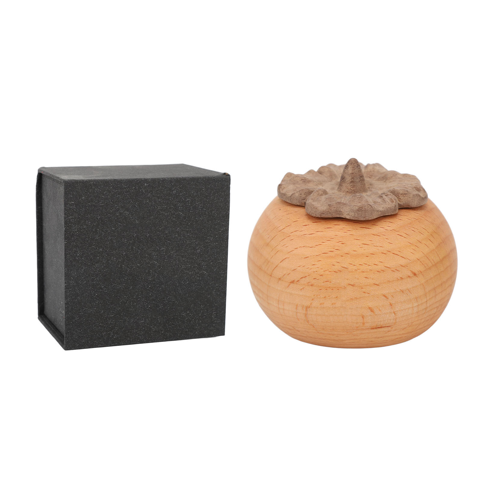 Aroma Diffuser Persimmon Shape Elegant Style Rosewood Material Portable Fragrance for Gift Ornament