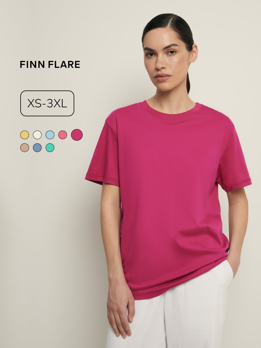 Футболка из мерсеризованного хлопка