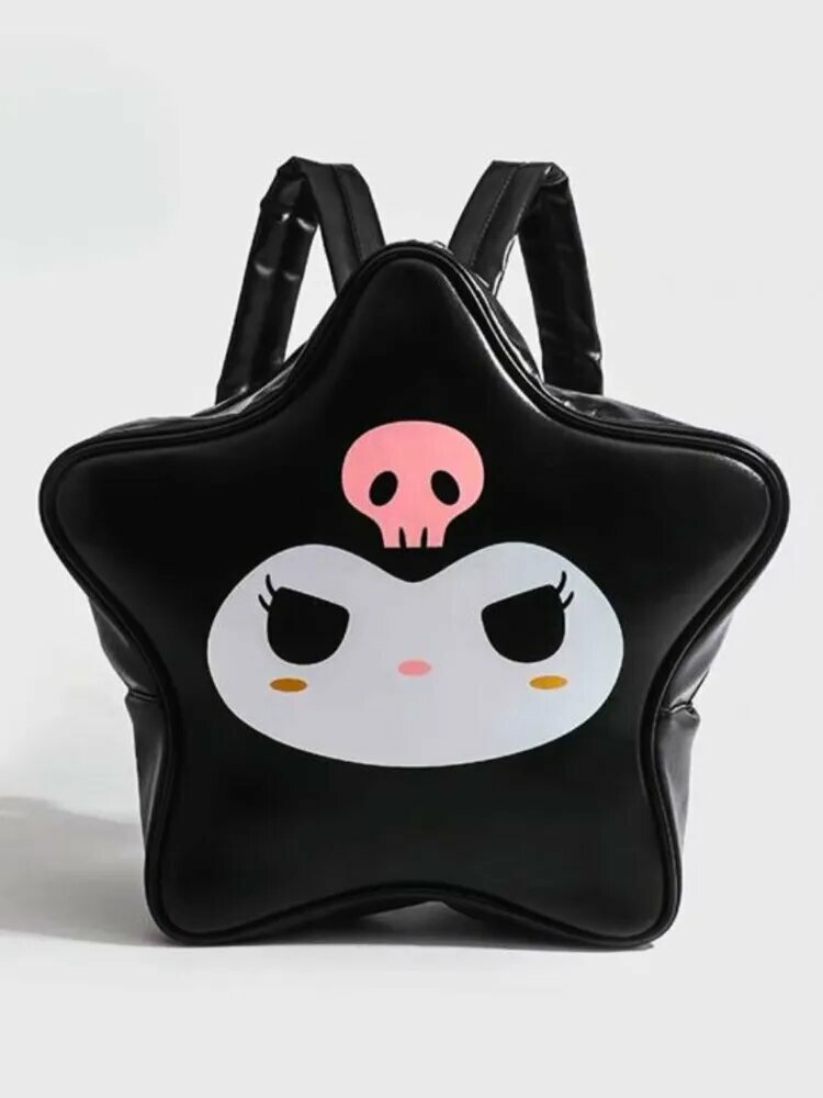 Рюкзак для девочки подростка Куроми Kuromi Большой школьный