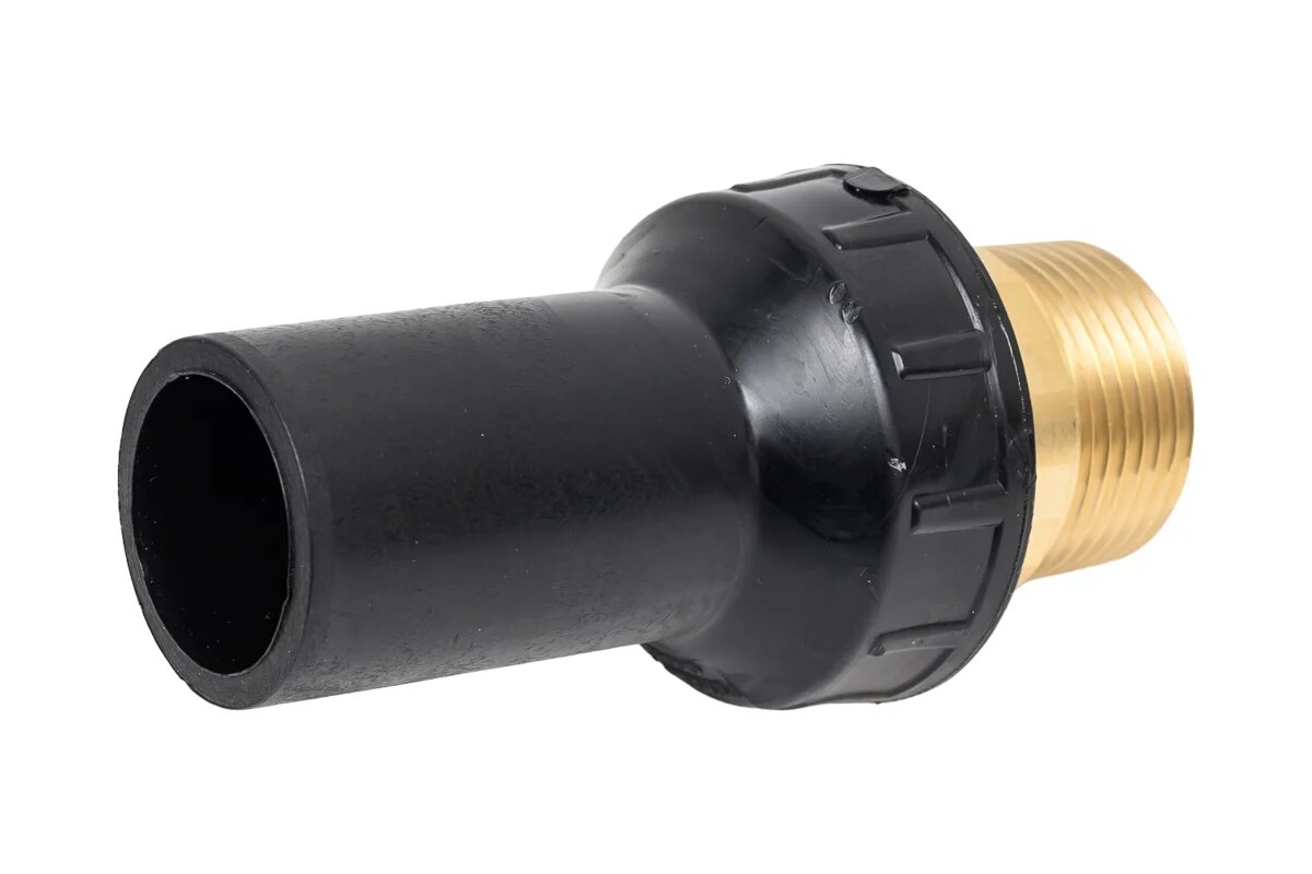 Fox Fittings Переходник ПЭ/латунь НР 32 мм 1F УТ0022059 для монтажа трубопроводов