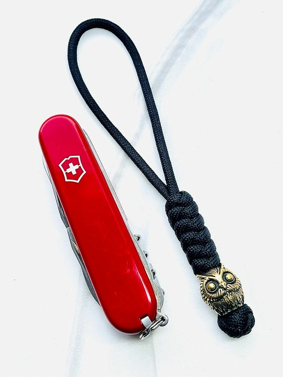 Темляк брелок для ножа "Сова"