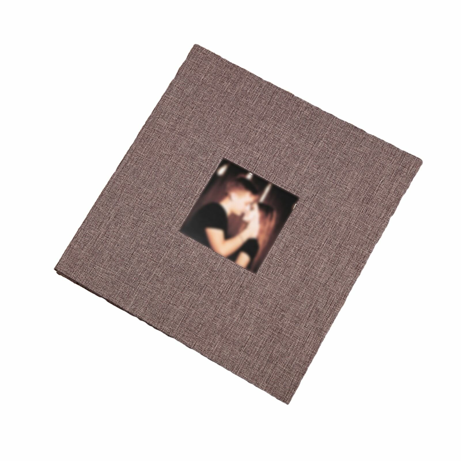 Прочный альбом для вырезок, семейные воспоминания, льняной фотоальбом в твердом переплете -lj