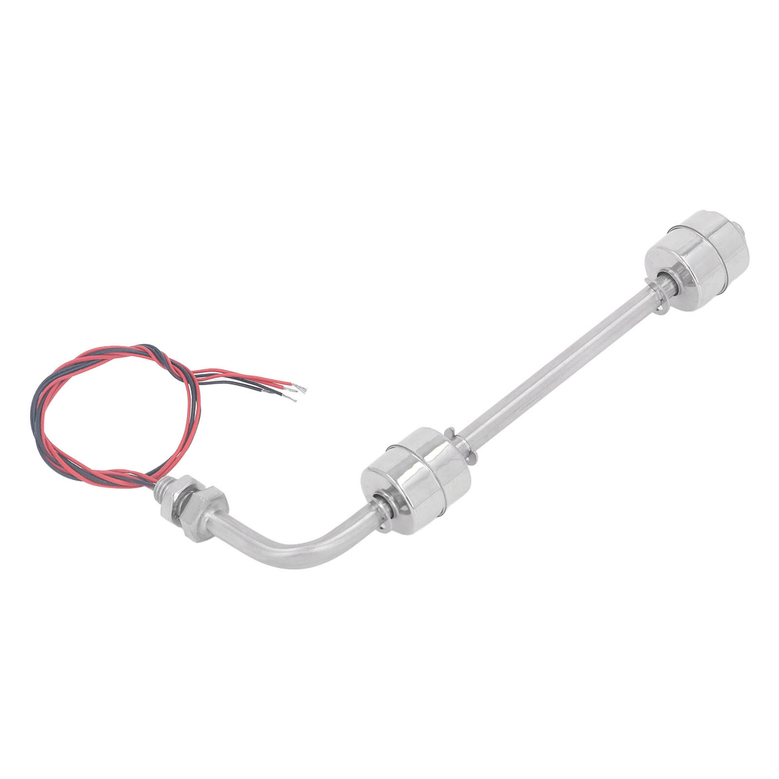 Датчик уровня воды, контроллер поплавкового выключателя из нержавеющей стали для насоса для бассейна, аквариума, пруда, AC DC 0 ~ 110 В, длина 200 мм
