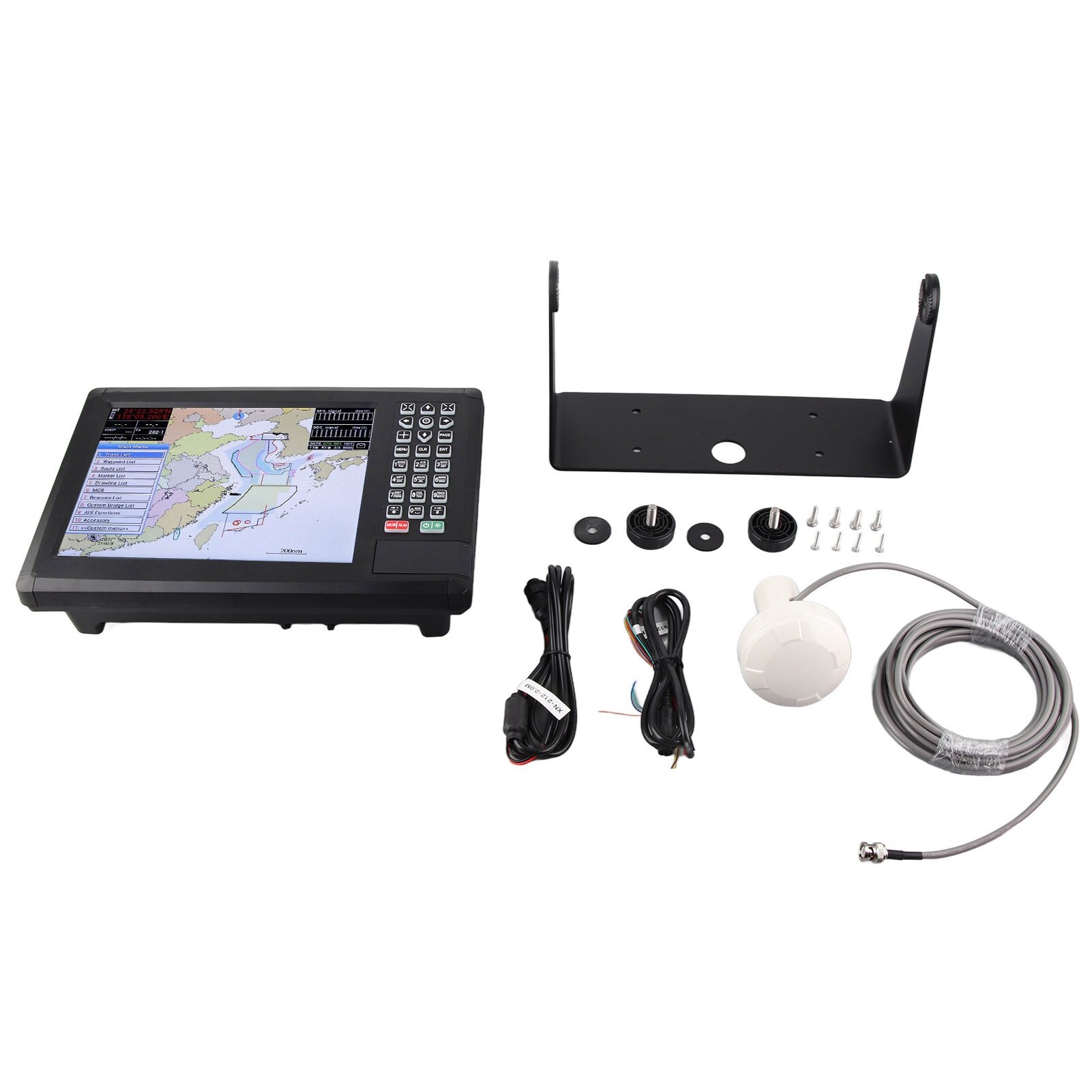 Группа GPS -диаграммы навигация по навигации 10.4 дюйма ЖК -дисплея Водонепроницаемый со звуковой сигнализацией для Xinuo -Map C -Map