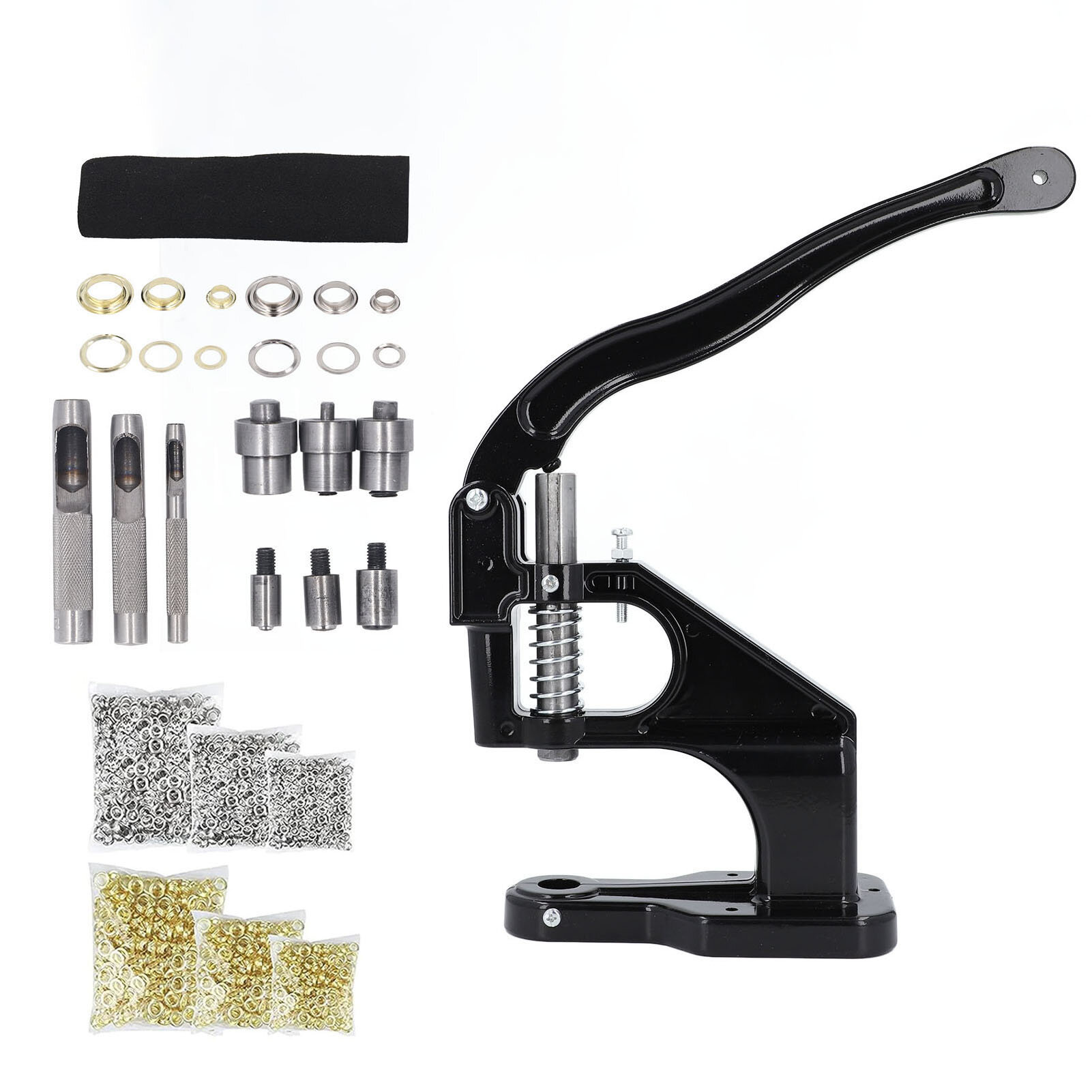 Набор инструментов для изготовления люверсов, машина для изготовления люверсов из легированной стали высокой твердости, сверхмощная машина для изготовления люверсов для ткани