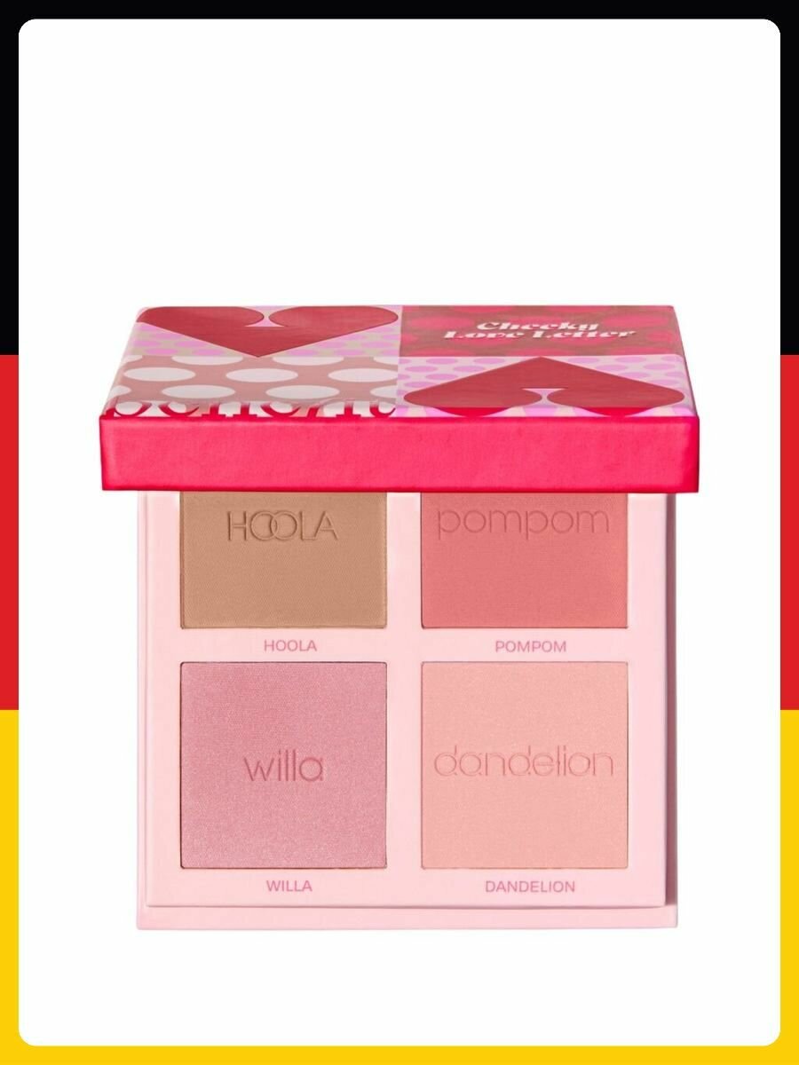 Палитра для макияжа Cheeky Love Letter от Benefit Cosmetics, 30 г Cheeky Love Letter