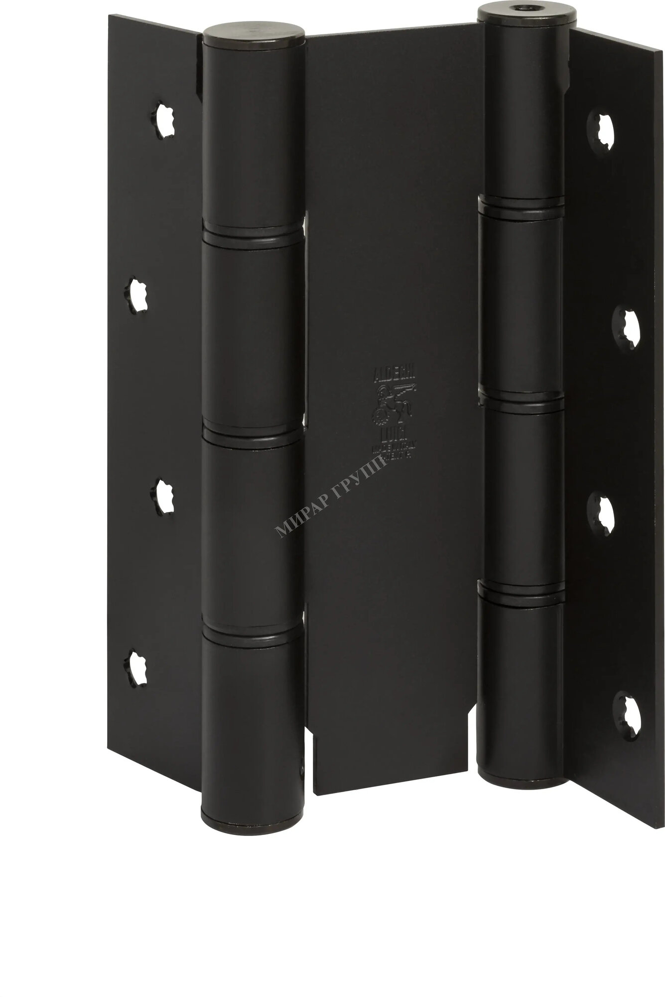 Дверная петля пружинная ALDEGHI CODE 87 155-30 маятниковая черный матовый