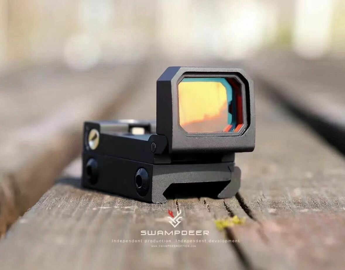 Складной мини телескоп с красной точкой swamp s2