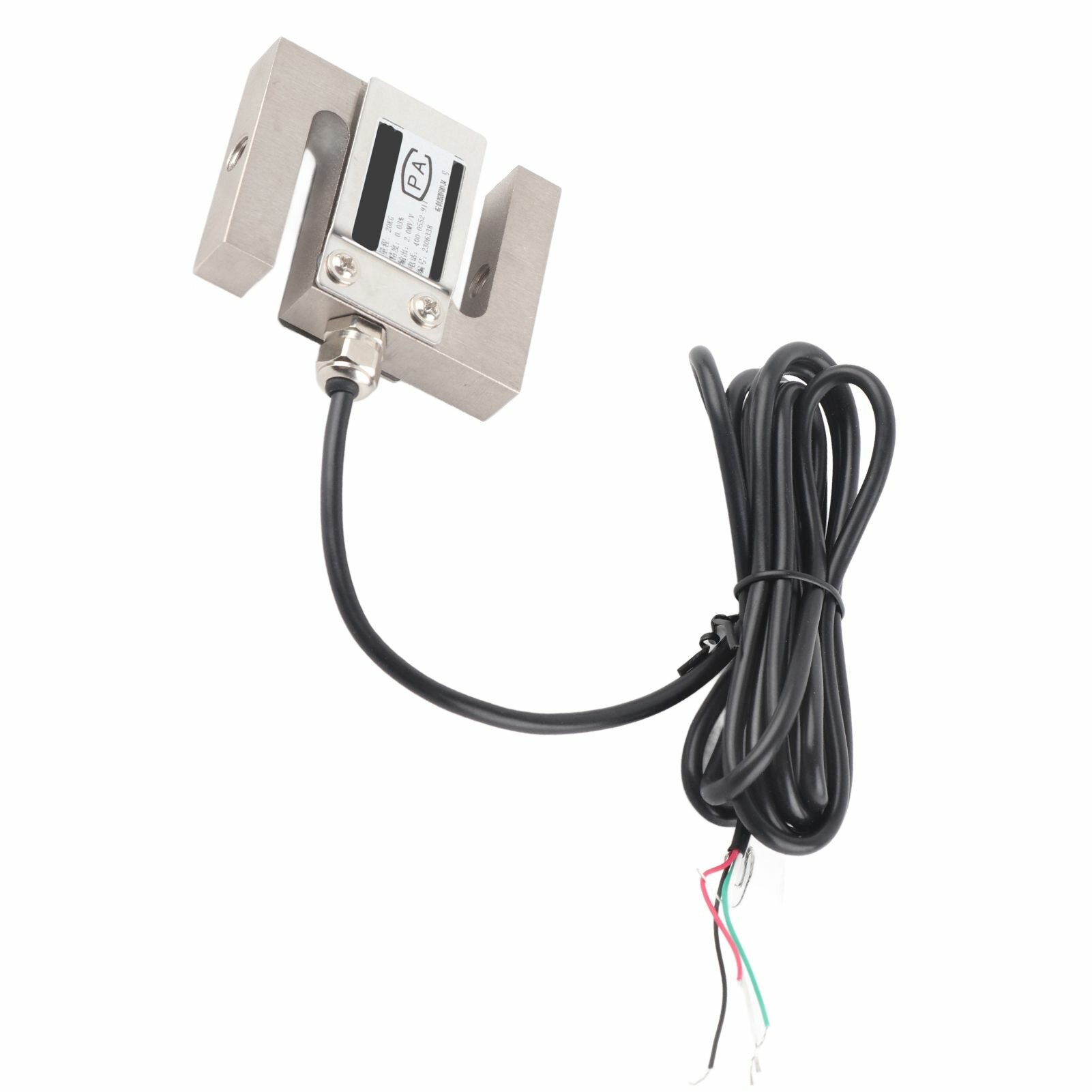 S-образный тензодатчик M8x1.25 из нержавеющей стали 20 кг