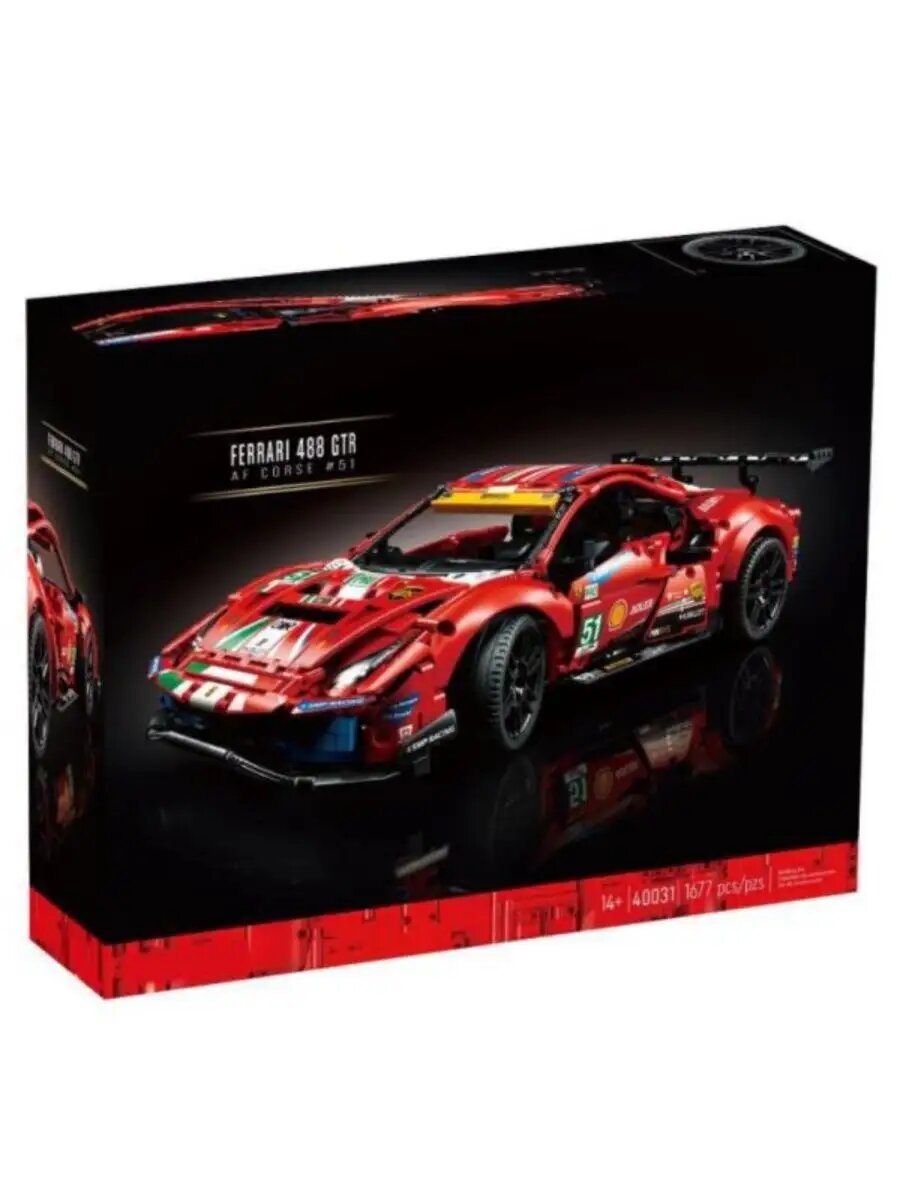 Конструктор Technic Ferrari Феррари 1677 деталей