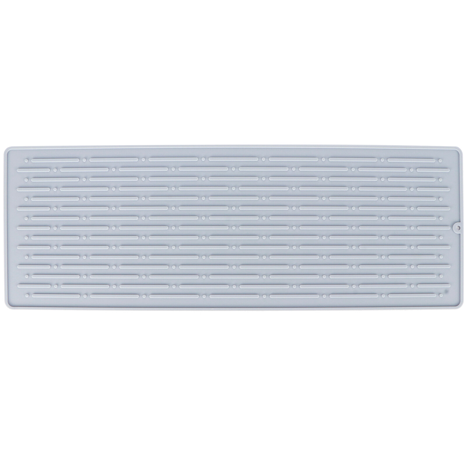 Силиконовая дренажная прокладка без скольжения бутылки содовой сушилка коврик для кухонных аксессуаров серые (коврик для дренажной стойки с 4 отверстиями)