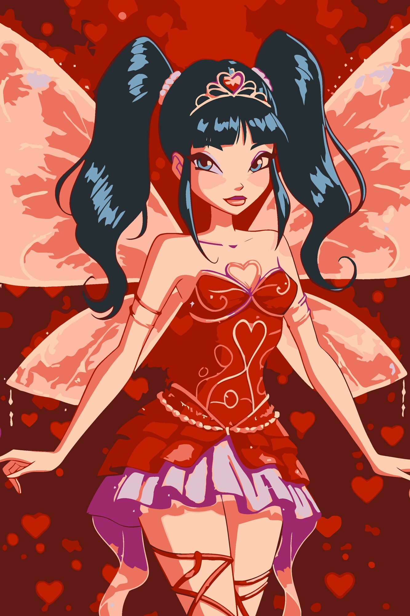 Картина по номерам МАЛЫШ ТОНИ Винкс-Муза