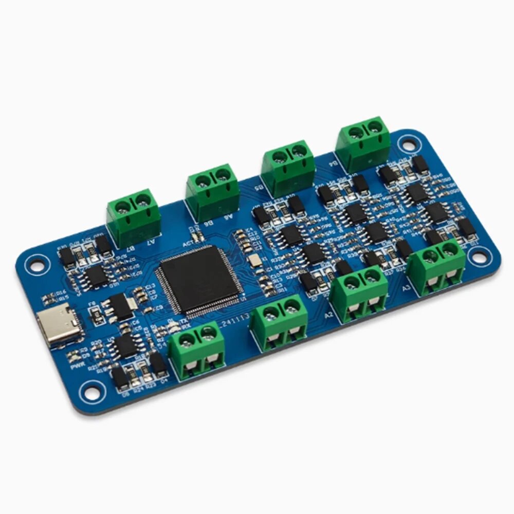 Модуль USB-RS485 CH348L 8 каналов